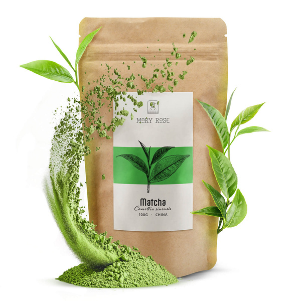 Matcha Ceai, Mary Rose, Pulbere, Verde, Traditional, 100 g - eMAG.ro