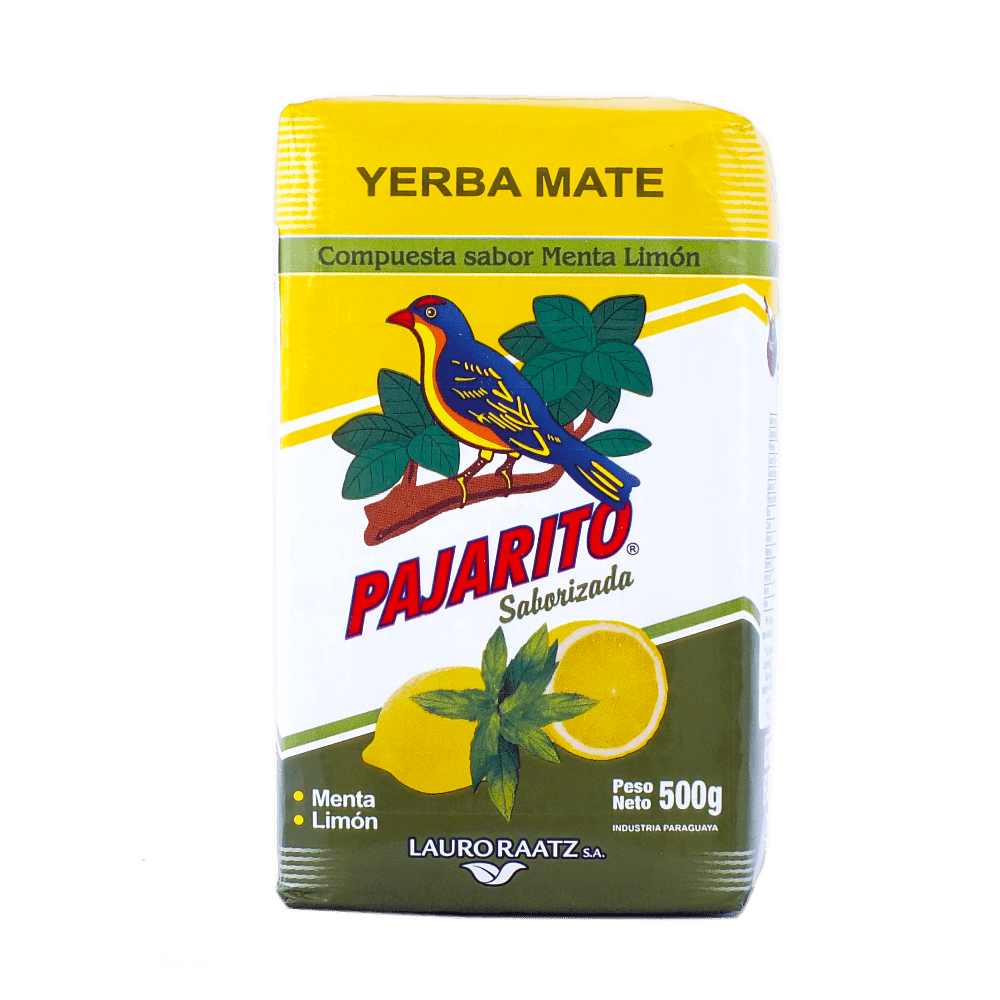 Pajarito Menta Limon (miętowo-cytrynowa) 0,5kg - yerba mate sklep ...