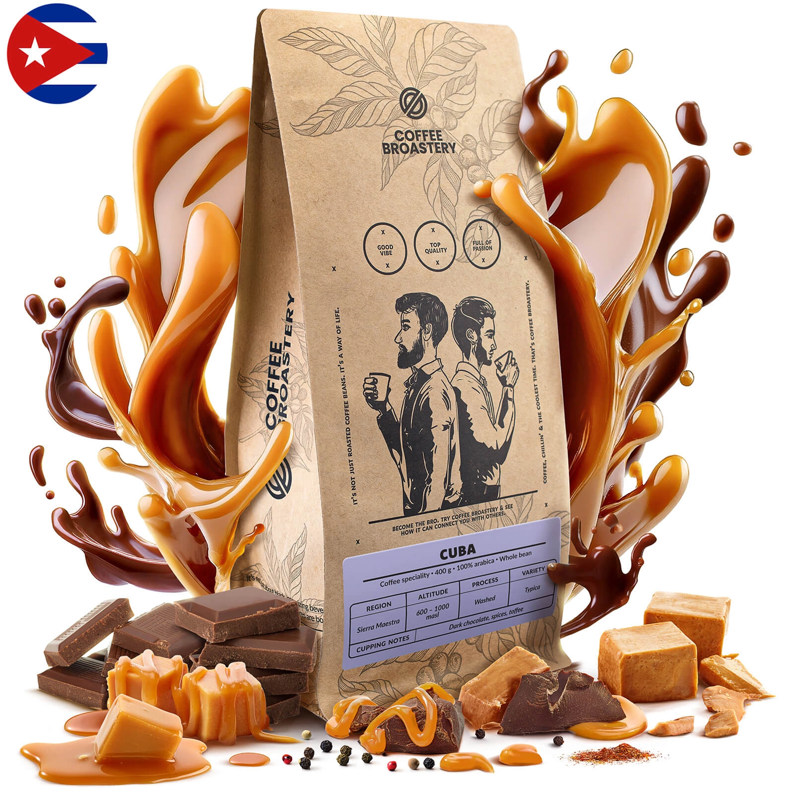 Coffee Broastery - Kawa ziarnista Cuba Sierra Maestra Speciality 400 g ...